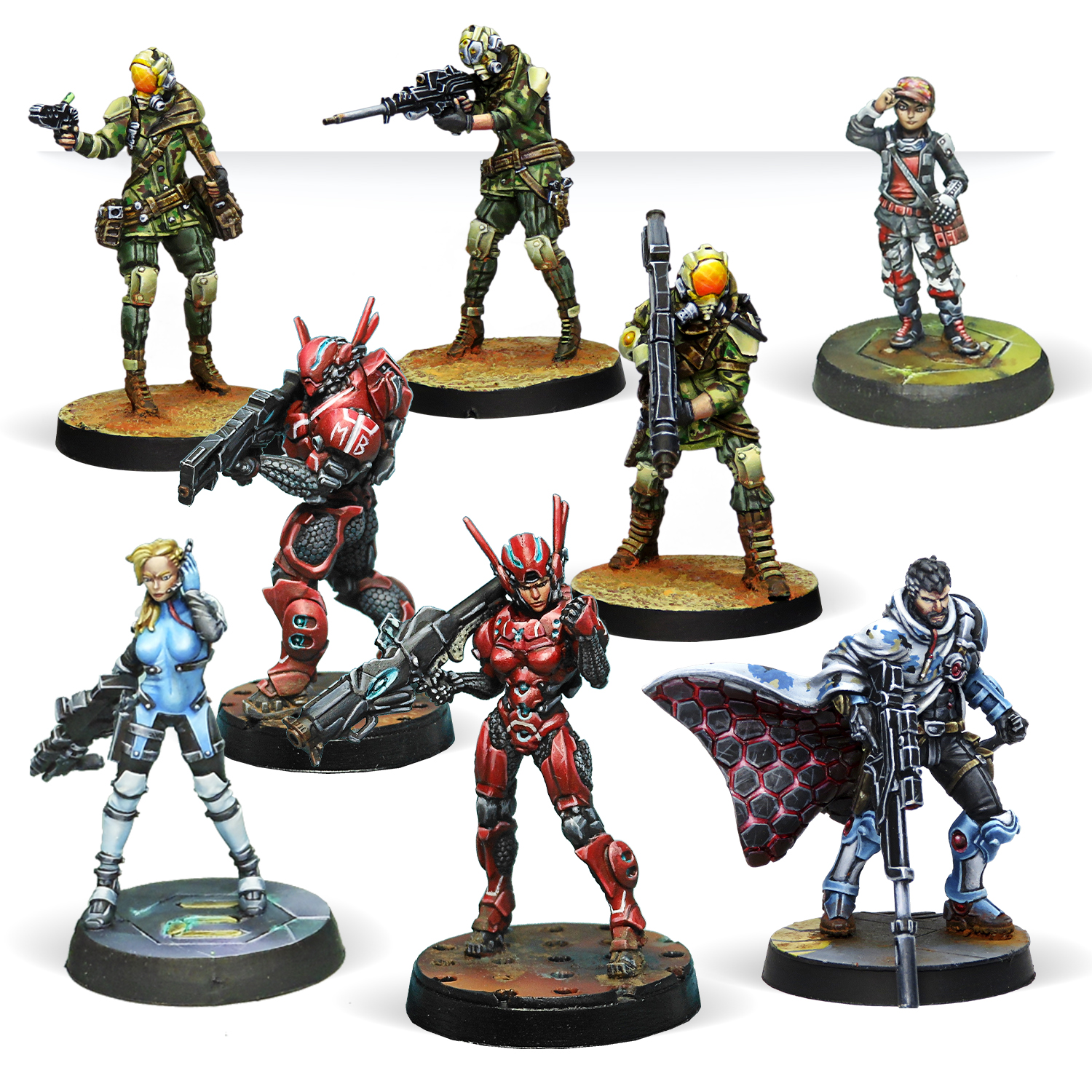 Infinity Defiance by Corvus Belli - ALL IN Pledge - gamefound.com
