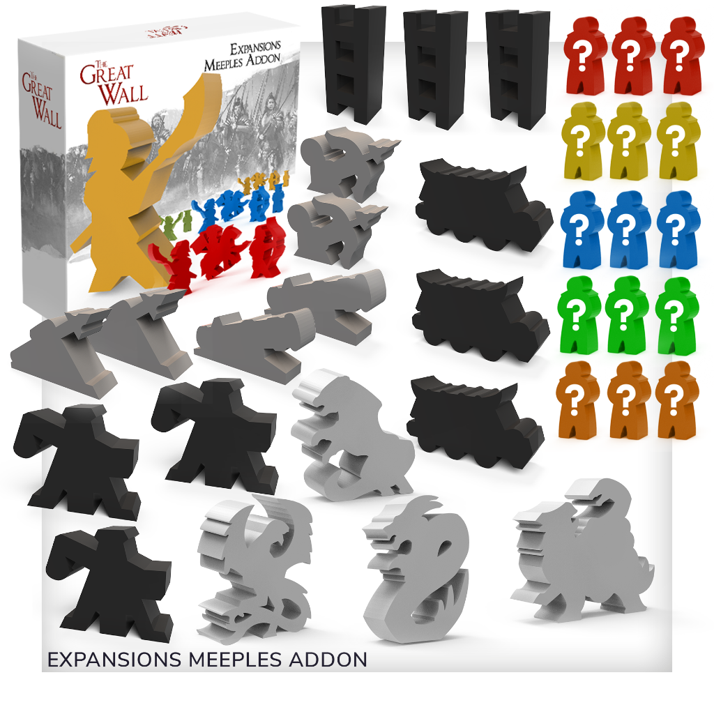 Great Wall Board Game by Awaken Realms - Meeple Addon (expansions ... Great Wall Board Game by Awaken Realms - Meeple Addon (expansions ...